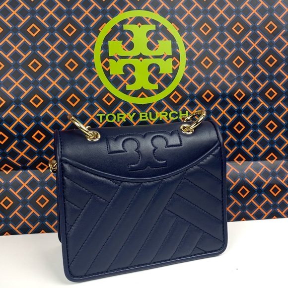 Tory Burch | Bags | Tory Burch Quilted Leather Alexa Mini Shoulder Bag ...